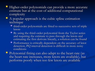 ECG Filtering Techniques And Methodologies | PPT