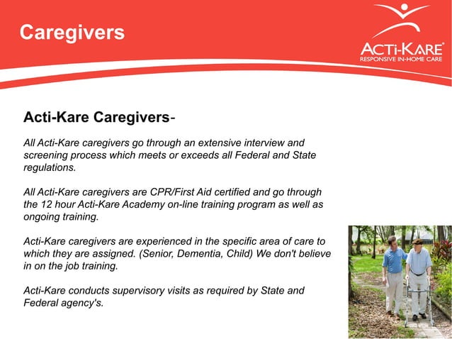 ACTi-KARE Services Presentation | PPT