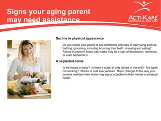 ACTi-KARE Services Presentation | PPT