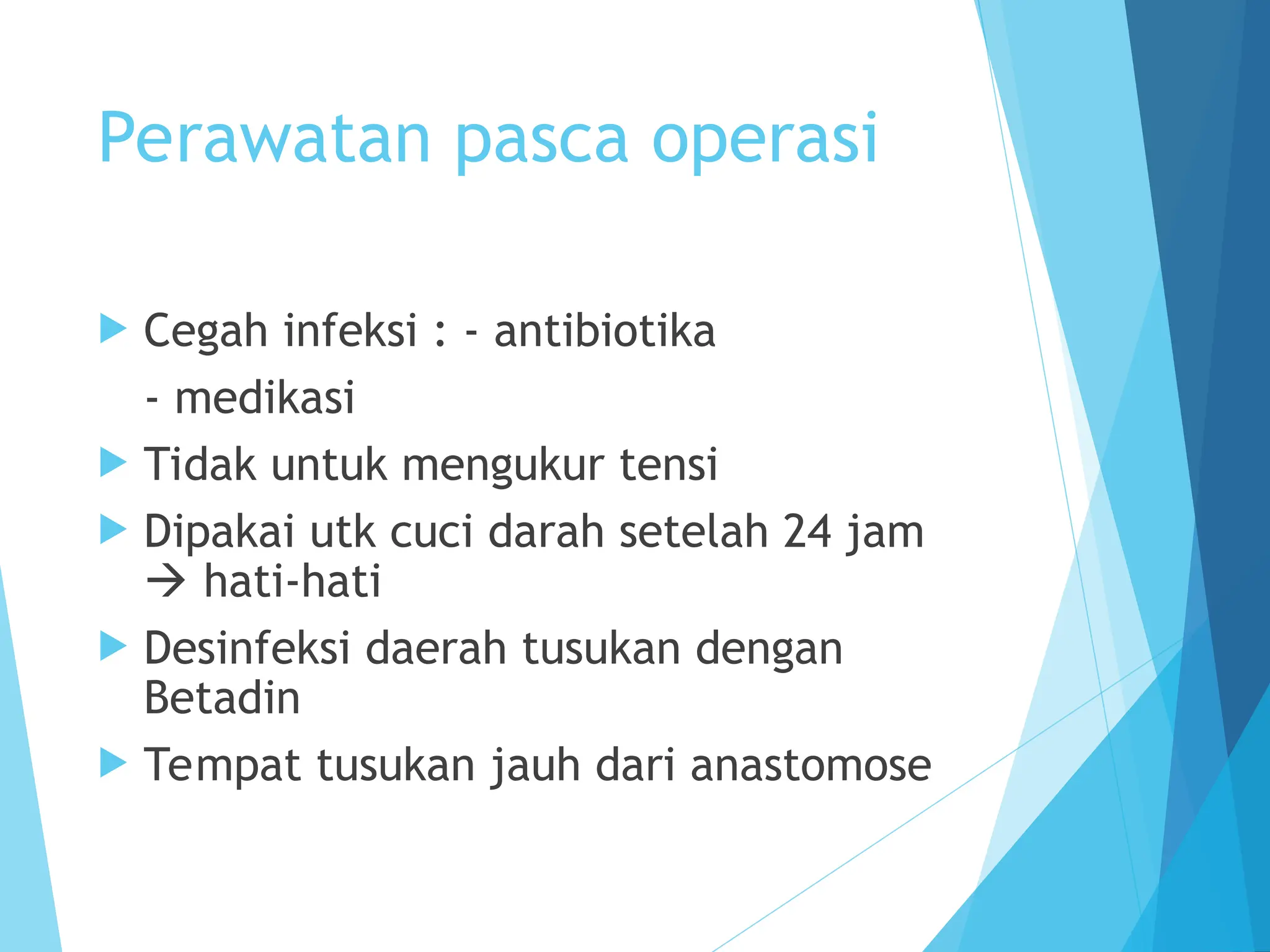presentasi akses vaskuler pada hemodialisis | PPT