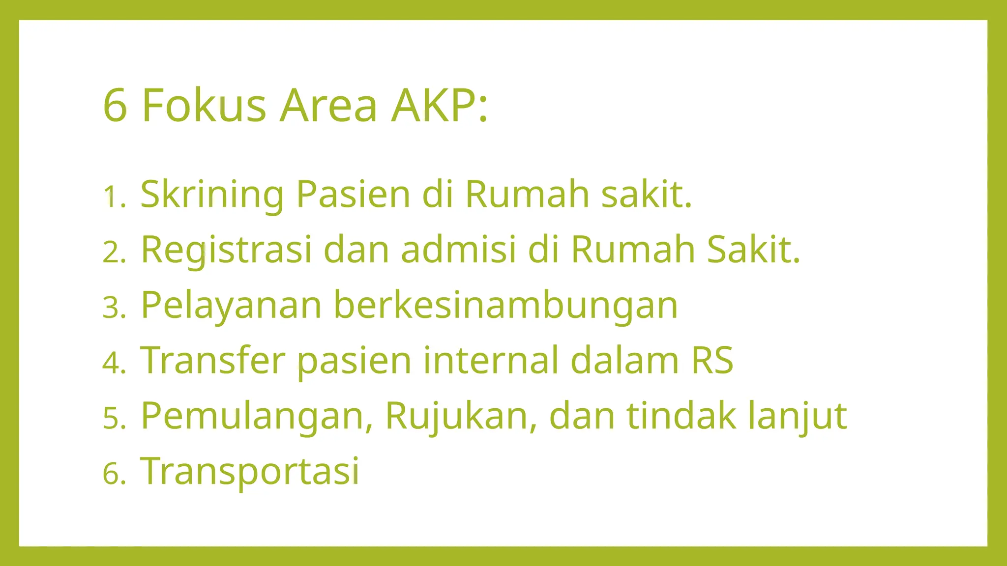 AKSES DAN KESINAMBUNGAN PELAYANAN RUMAH SAKIT | PPTX