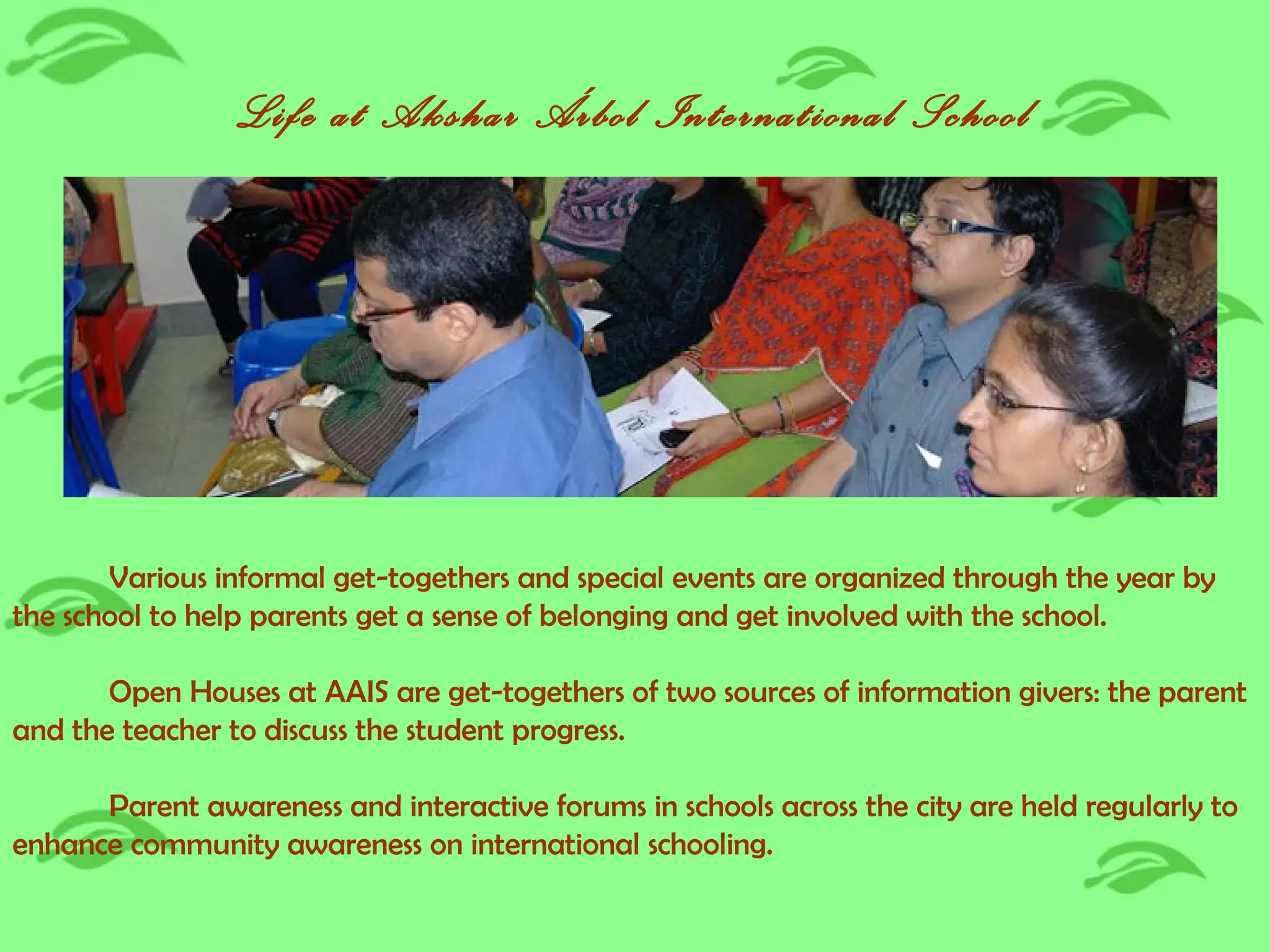 Akshar arbol International IB School | PPT