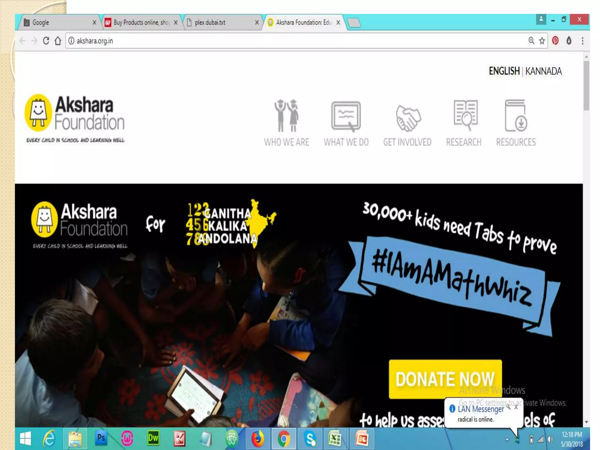 Akshara foundation underprivileged children education in bangalore | PPTX