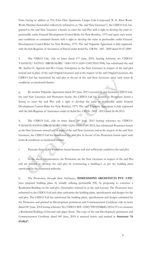 My flat draft agreement | PDF | Developmental Sites | Real Estate