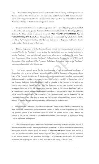 My flat draft agreement | PDF
