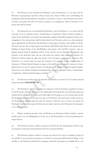 My flat draft agreement | PDF