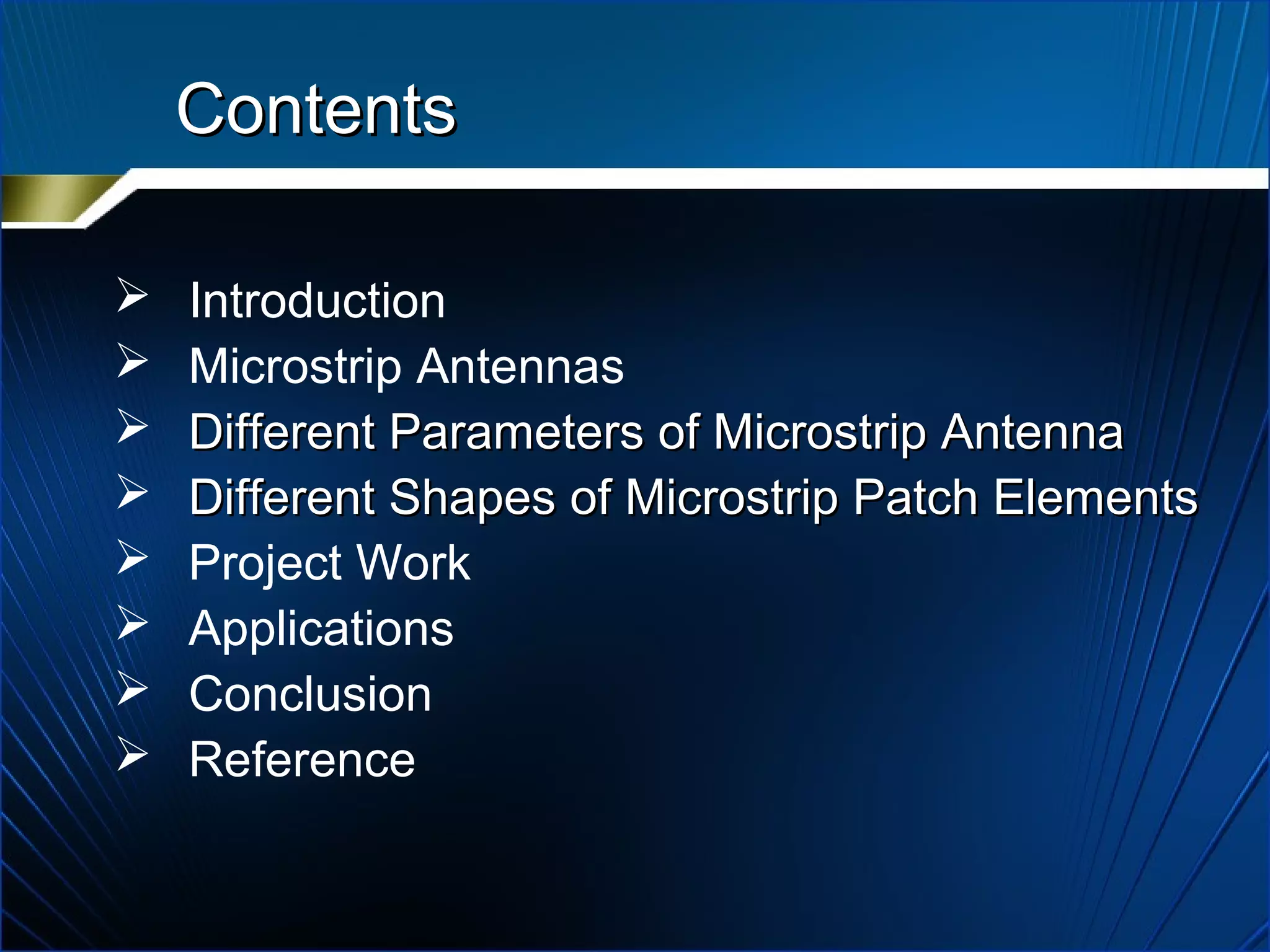Microstrip antenna is proposed for Ku band applications with defected groundd structure | PPT