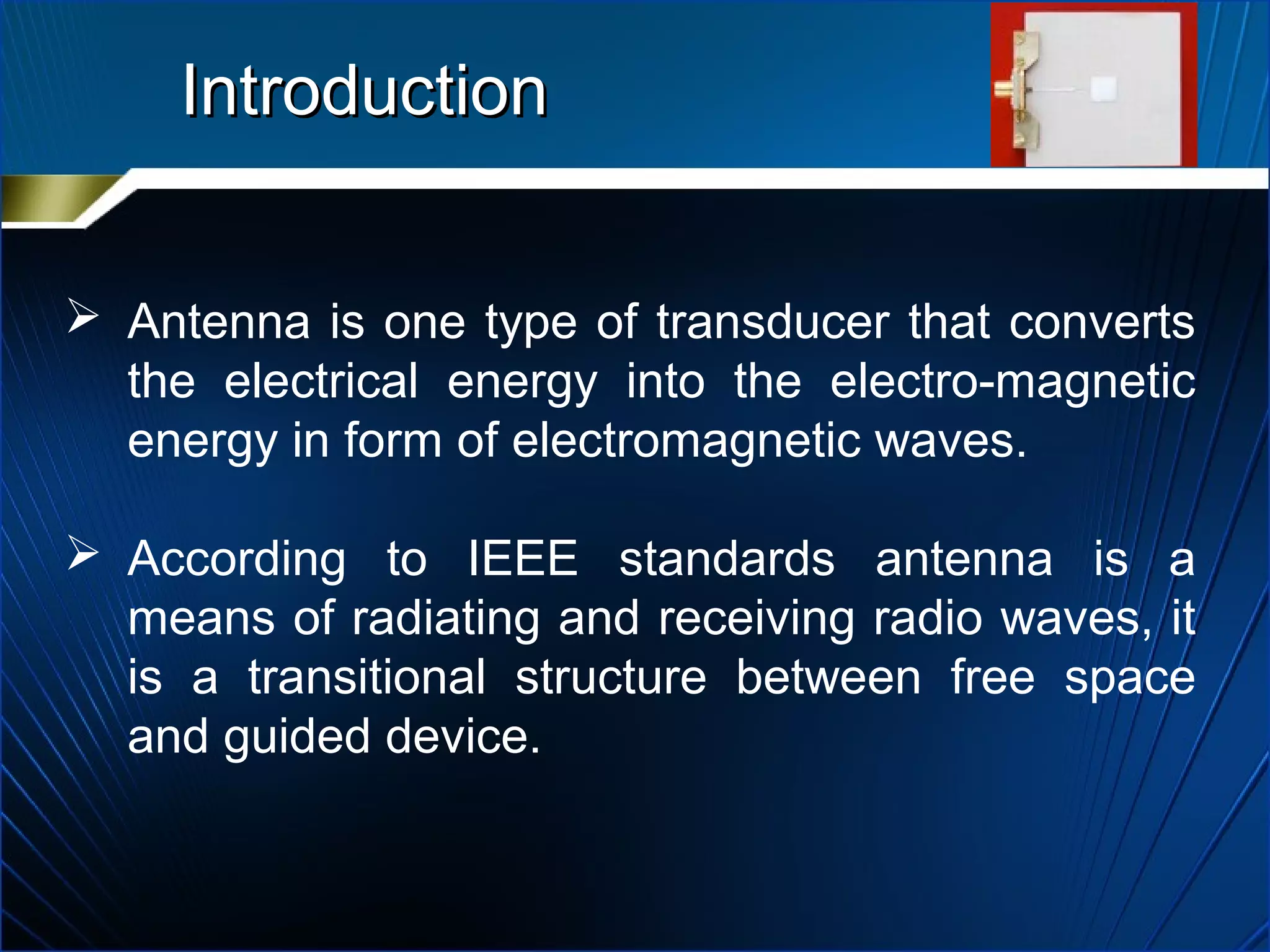 Microstrip antenna is proposed for Ku band applications with defected ...