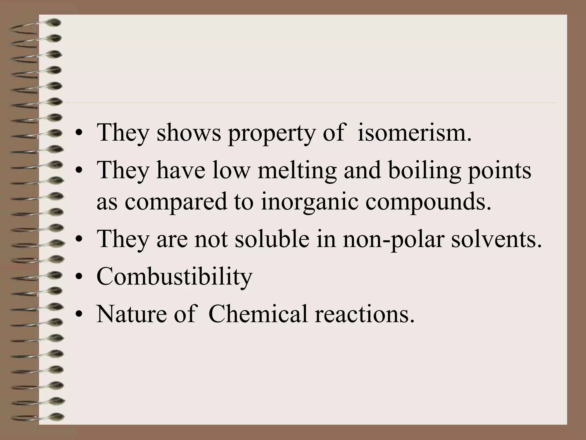 Introduction to Organic Chemistry | PPTX