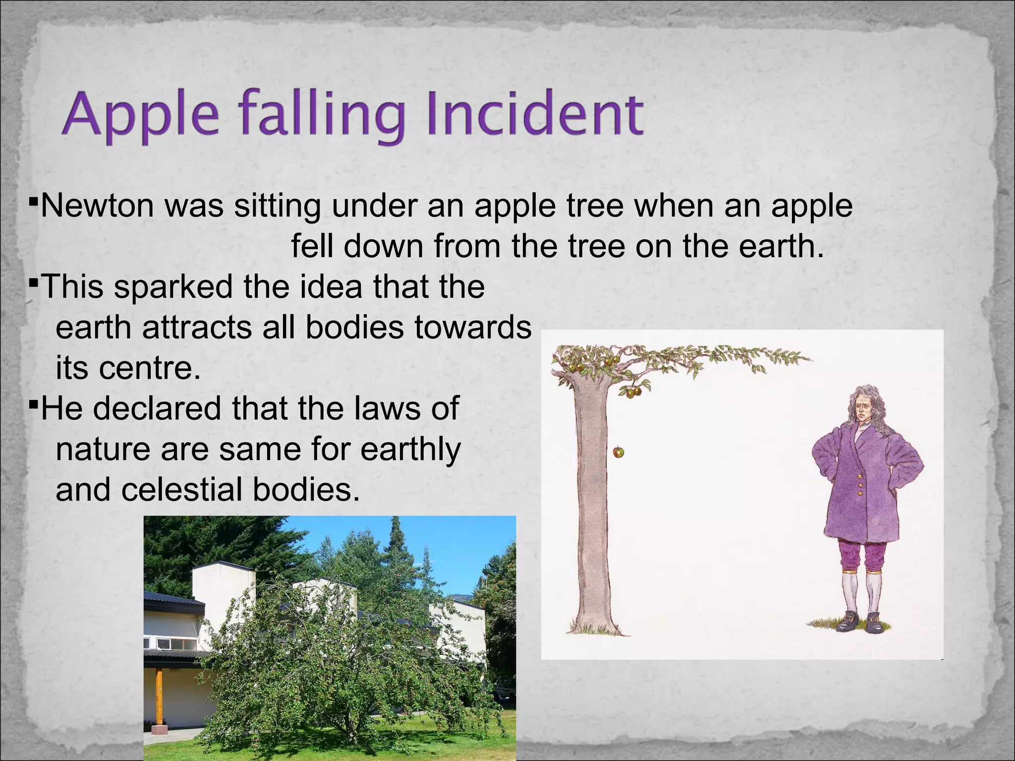 Newton's Law of Universal Gravitation | PPT