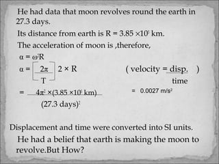 Newton's Law of Universal Gravitation | PPT