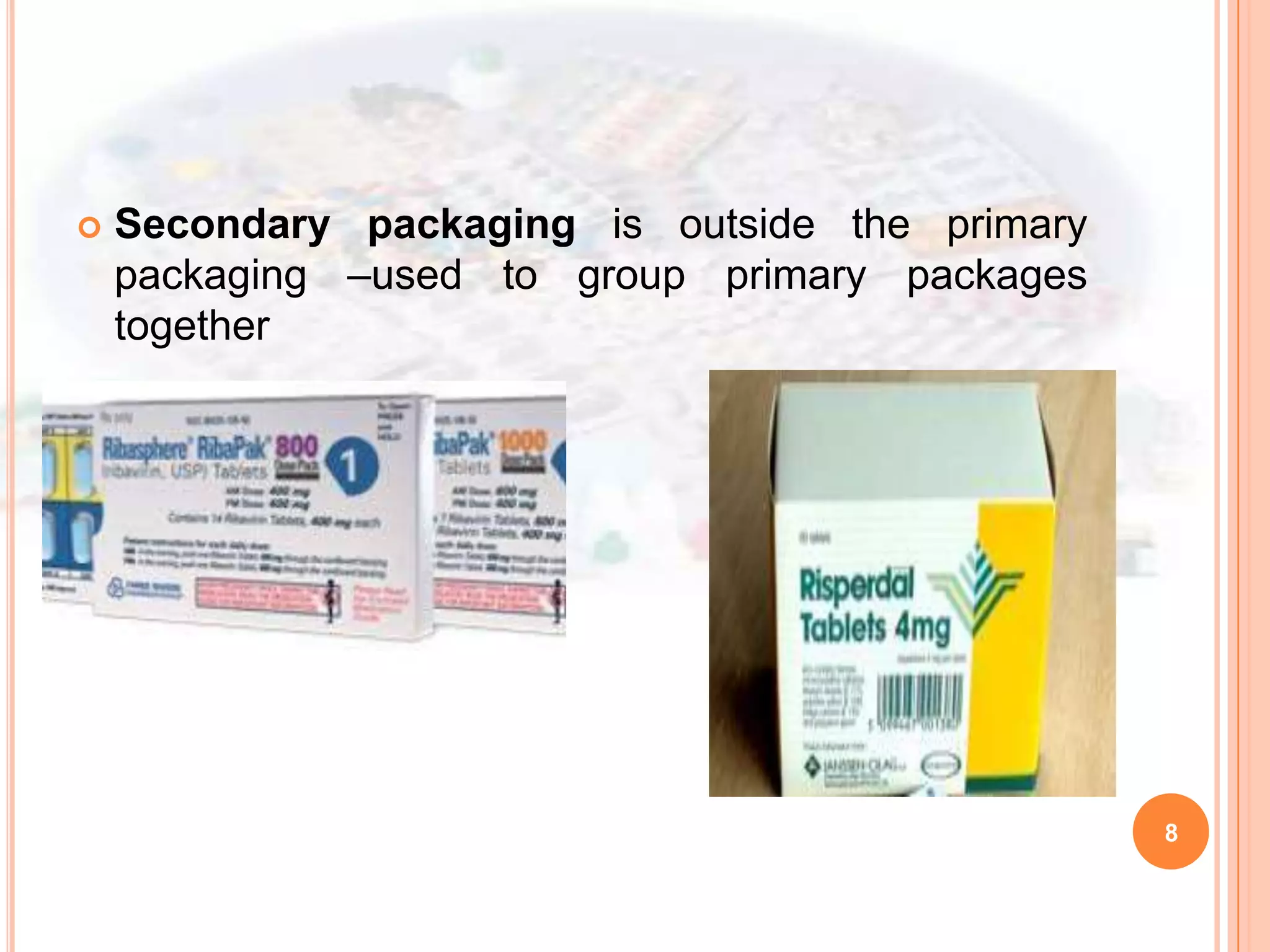 PACKAGING OF TABLETS: TYPES, MATERIALS AND QC. | PPTX