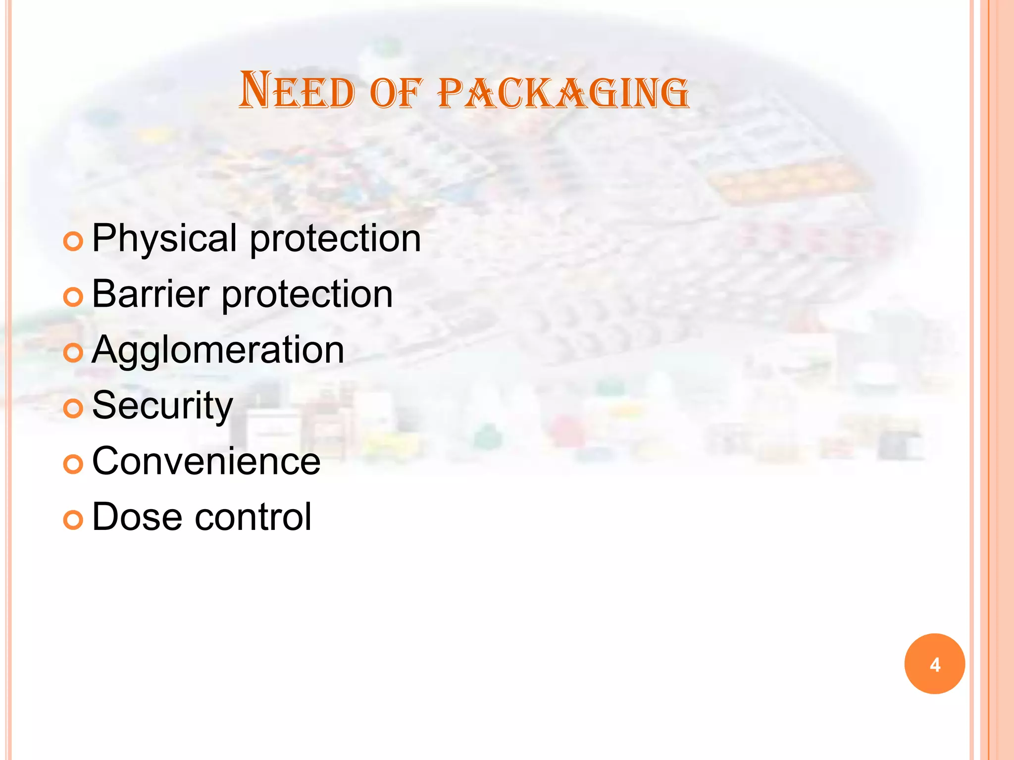 PACKAGING OF TABLETS: TYPES, MATERIALS AND QC.