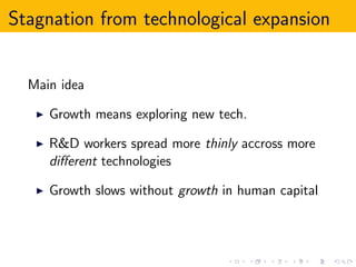 The paradox of specialisation: Technological expansion and economic ...