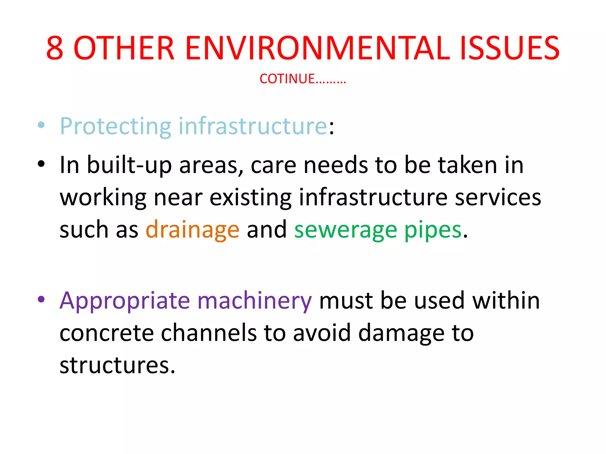 Environmental Considerations in Construction | PPTX