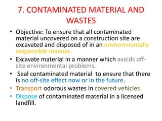 Environmental Considerations in Construction | PPTX