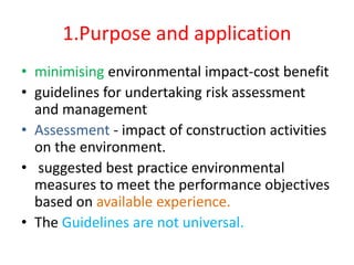 Environmental Considerations in Construction | PPTX