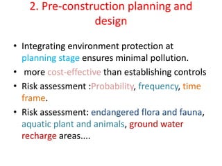 Environmental Considerations in Construction | PPTX