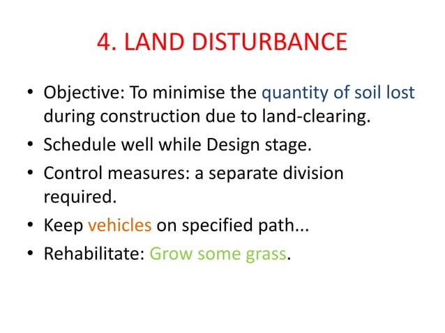 Environmental Considerations in Construction | PPTX