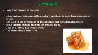 herbals in dentistry | PPTX