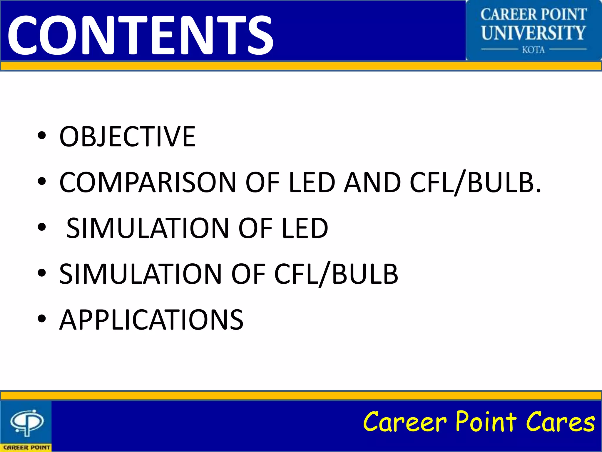 Proteus LED and Bulb SIMULATION by Akshay Tripathi | PPTX