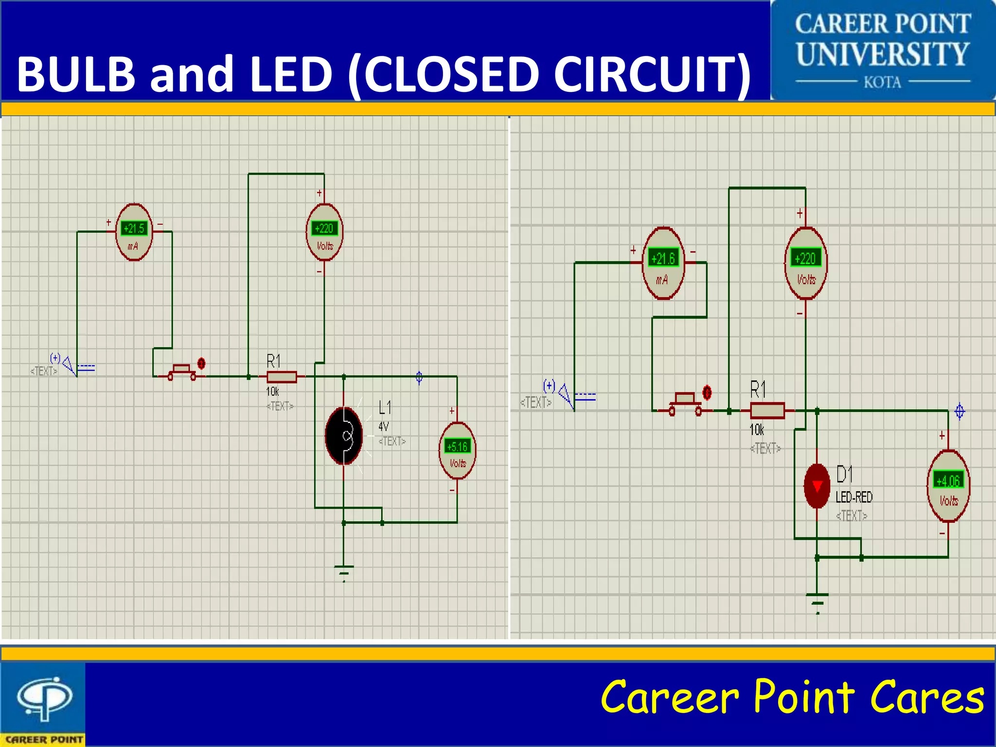 Proteus LED and Bulb SIMULATION by Akshay Tripathi | PPTX