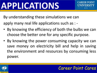 Proteus LED and Bulb SIMULATION by Akshay Tripathi | PPTX