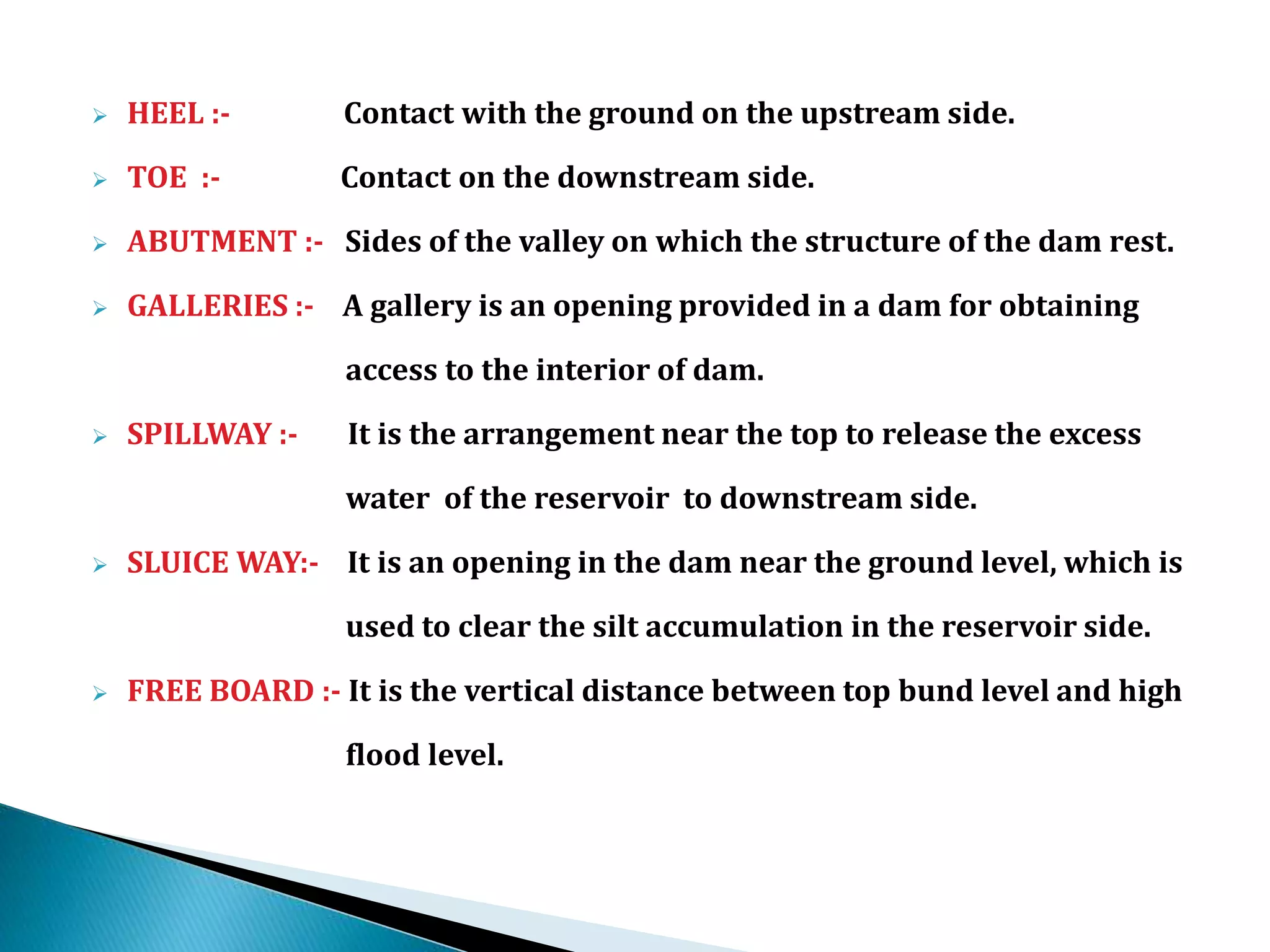 types of dam | PPTX