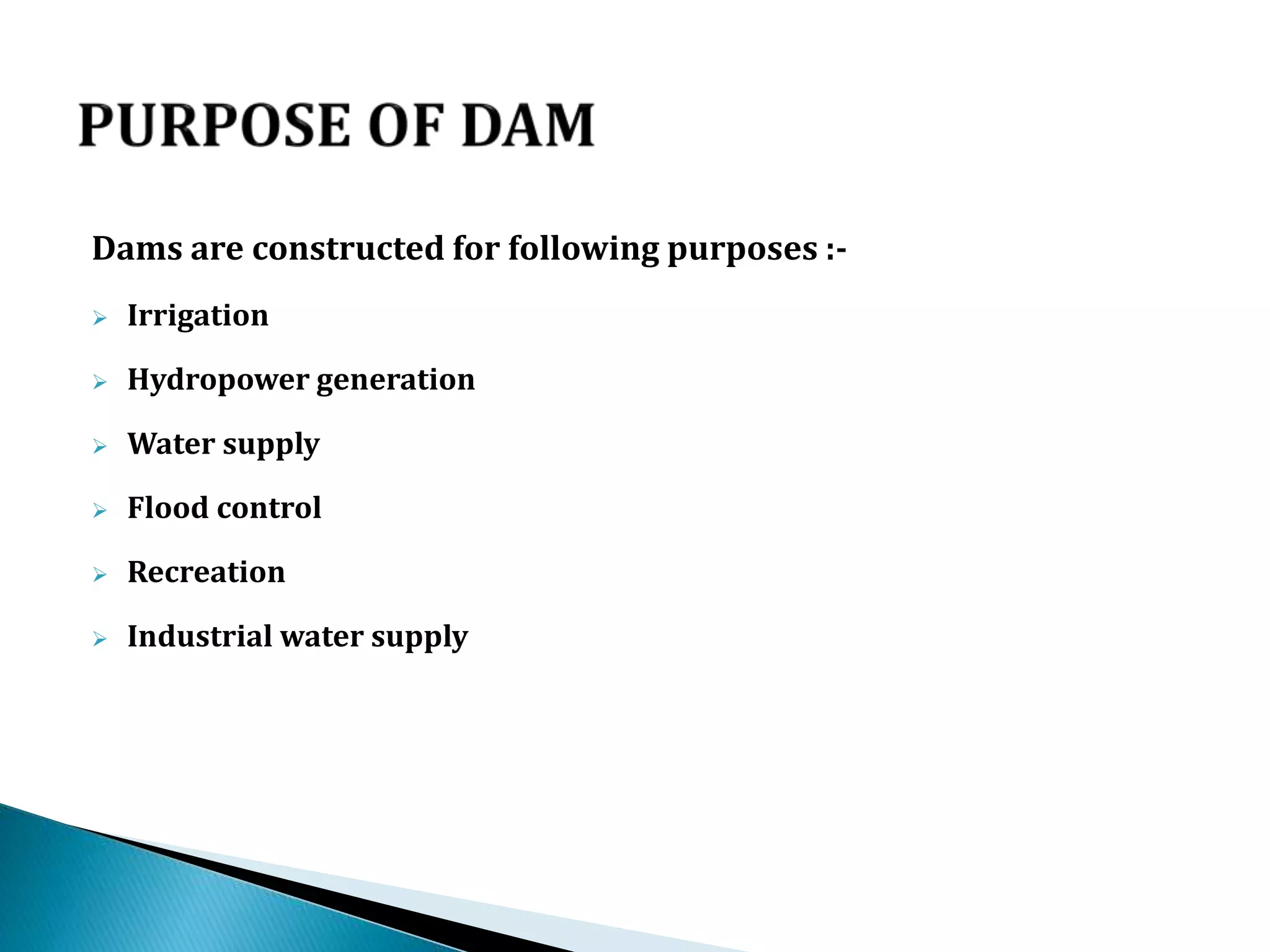 types of dam | PPTX
