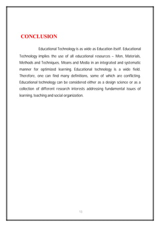 Educational Technology | PDF