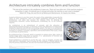 Principles of architecture | PPT