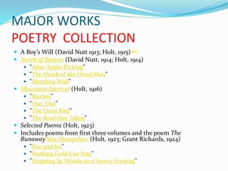 Robert Frost - Introduction | PPT