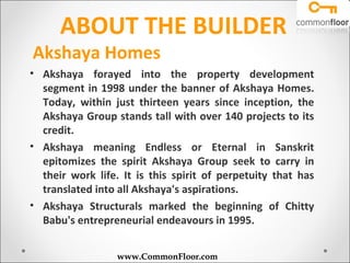 Akshaya Today Chennai | PPT