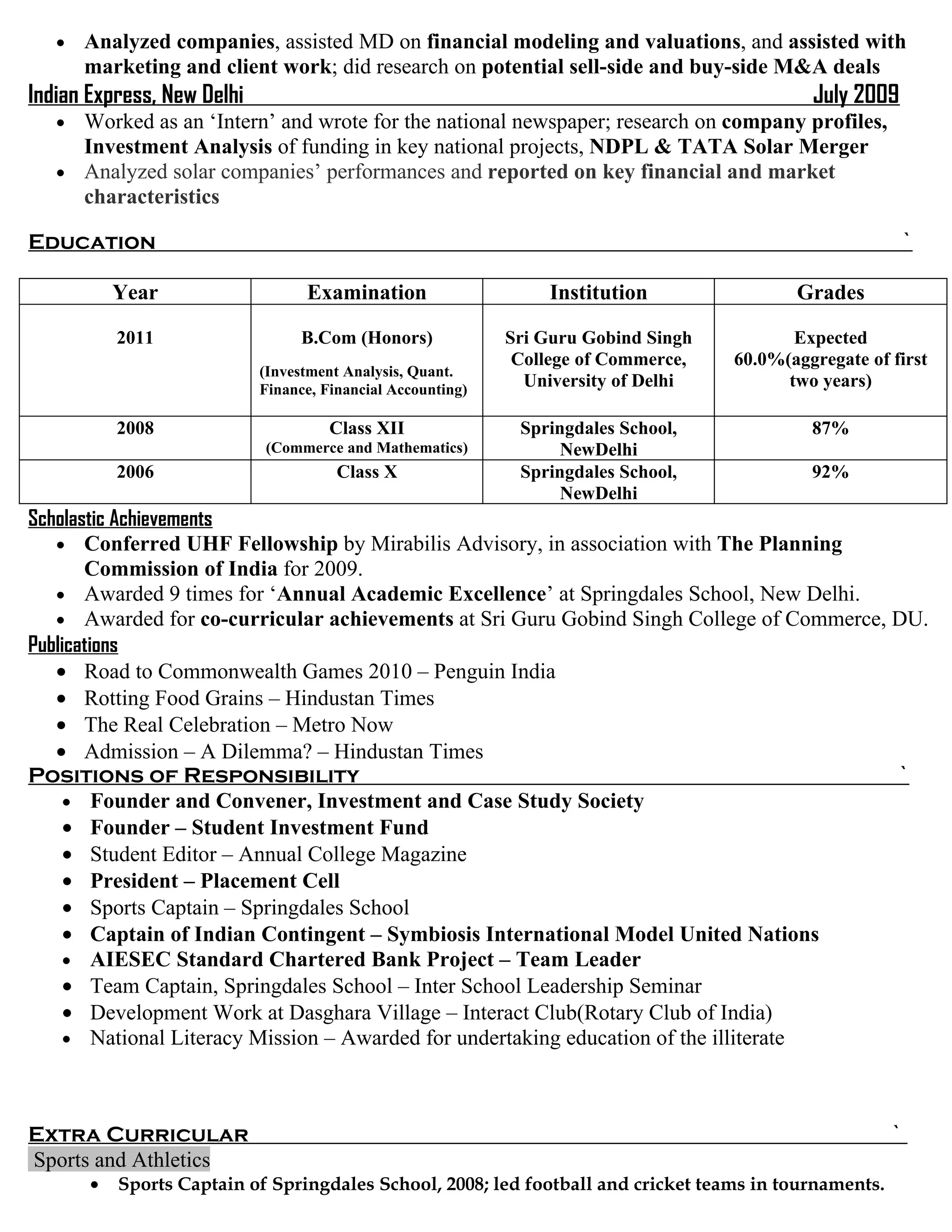 Akshay Chaturvedi_CFA Candidate | PDF