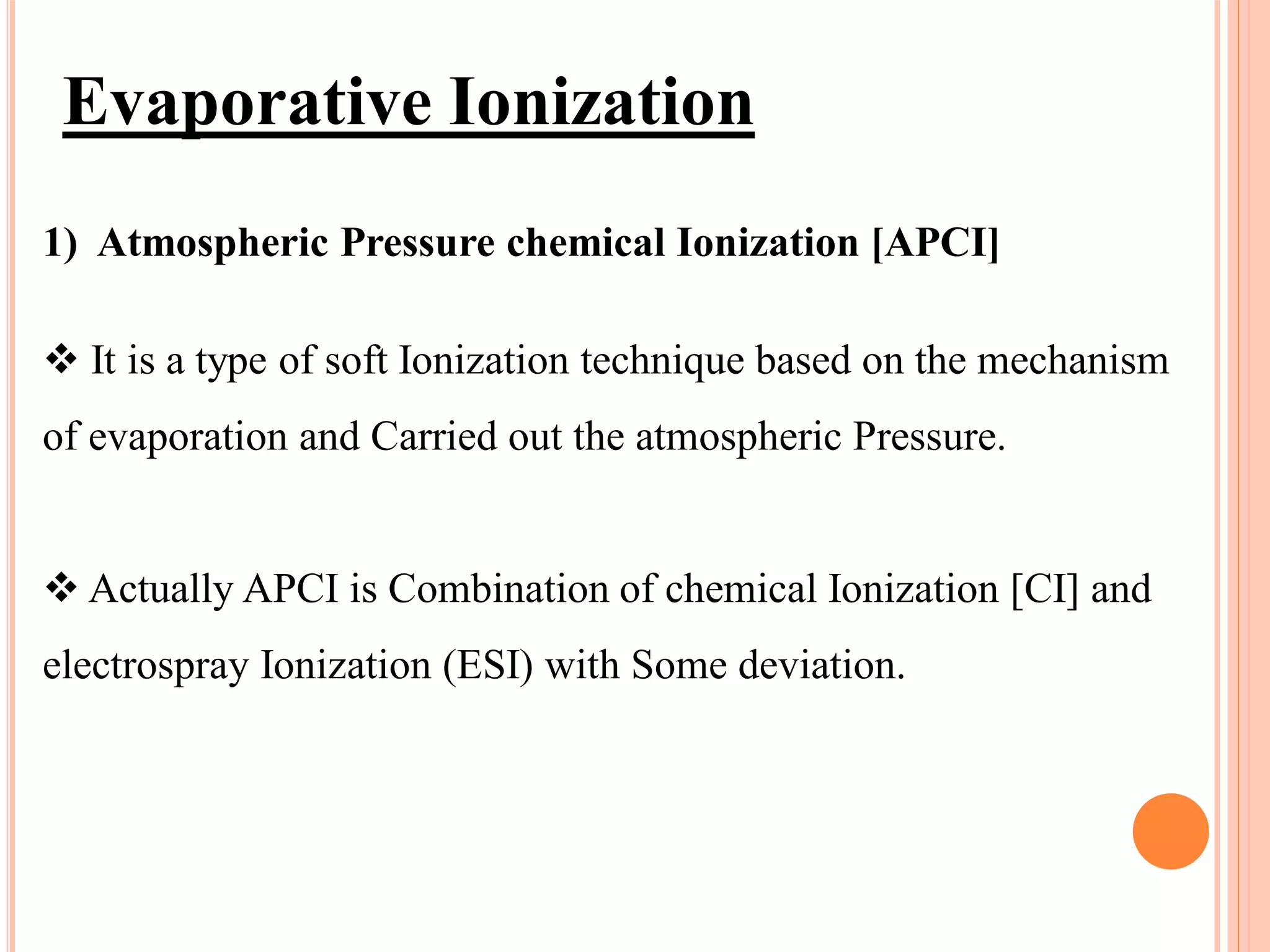 Ionization Techniques In Mass Spectroscopy | PDF