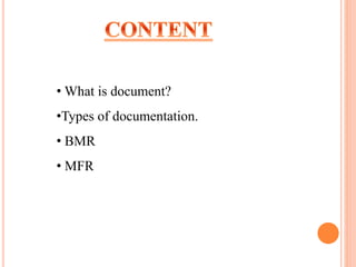 BMR And MFR | PDF