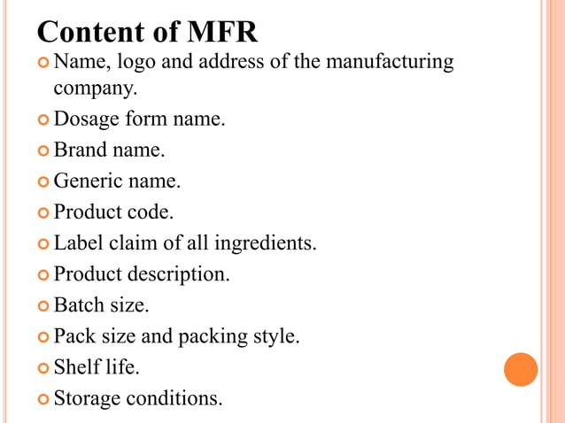BMR And MFR | PDF