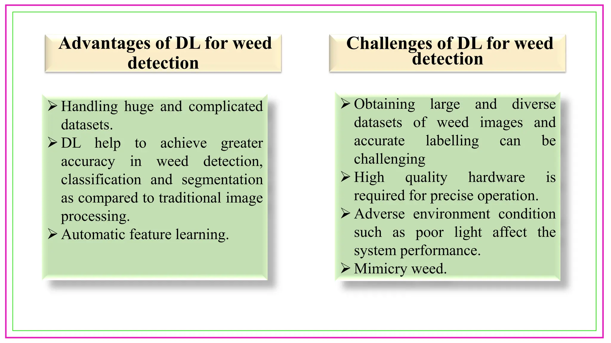 Weed Detection Using Deep Learning and Laser Weed Control | PDF