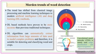 Weed Detection Using Deep Learning and Laser Weed Control | PDF