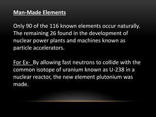 Origin and Abundance of elements in the Solar system and in the Earth ...
