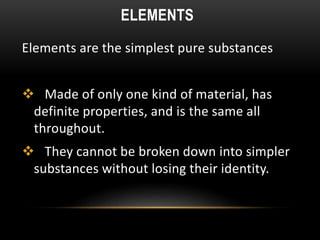 Origin and Abundance of elements in the Solar system and in the Earth ...