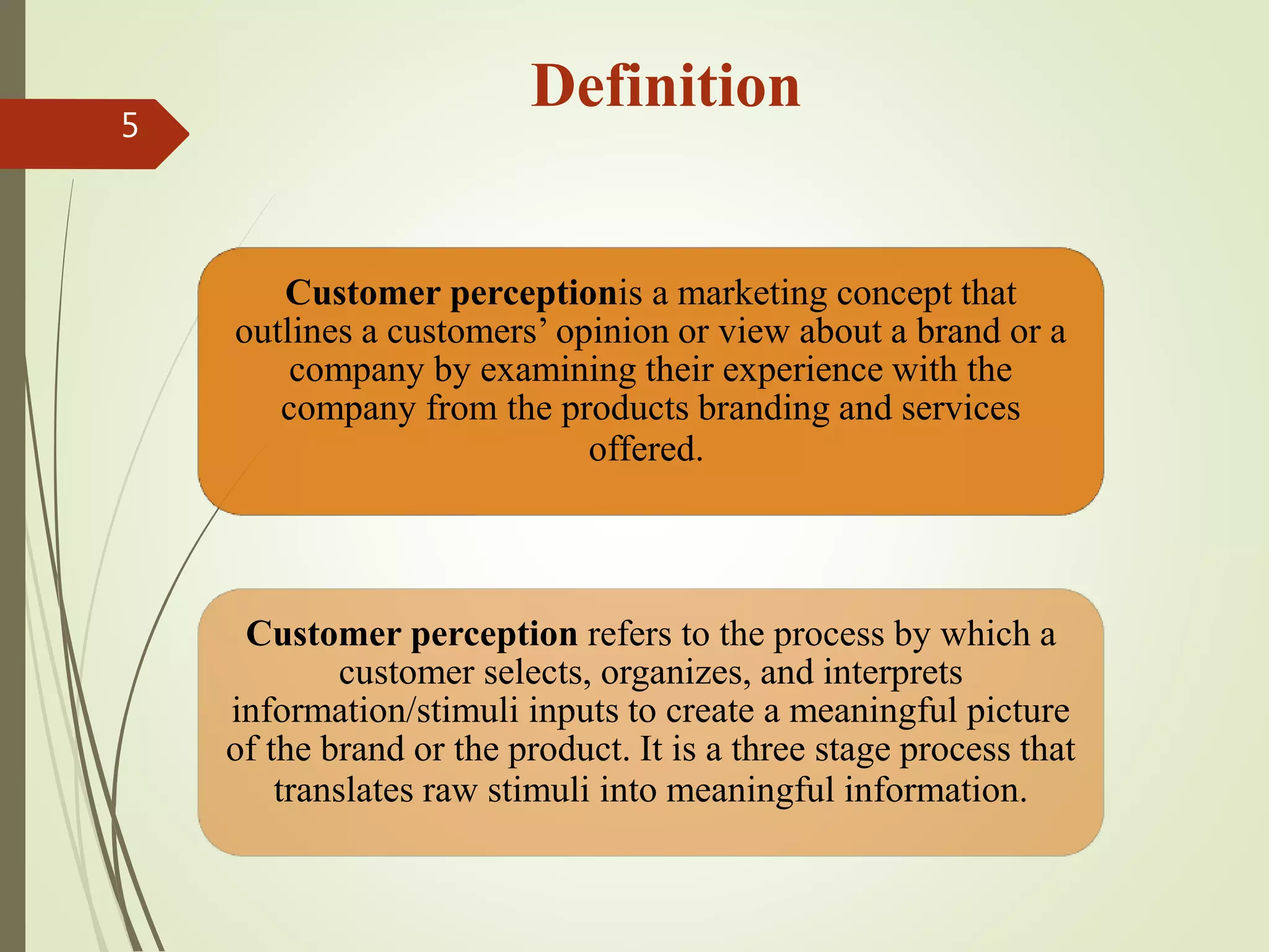 Customer focus ,types and customers perceptions | PPTX