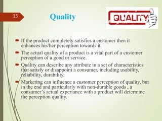 Customer focus ,types and customers perceptions | PPTX