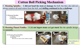 Robotic Cotton Picker, Machines for cotton harvesting | PPTX