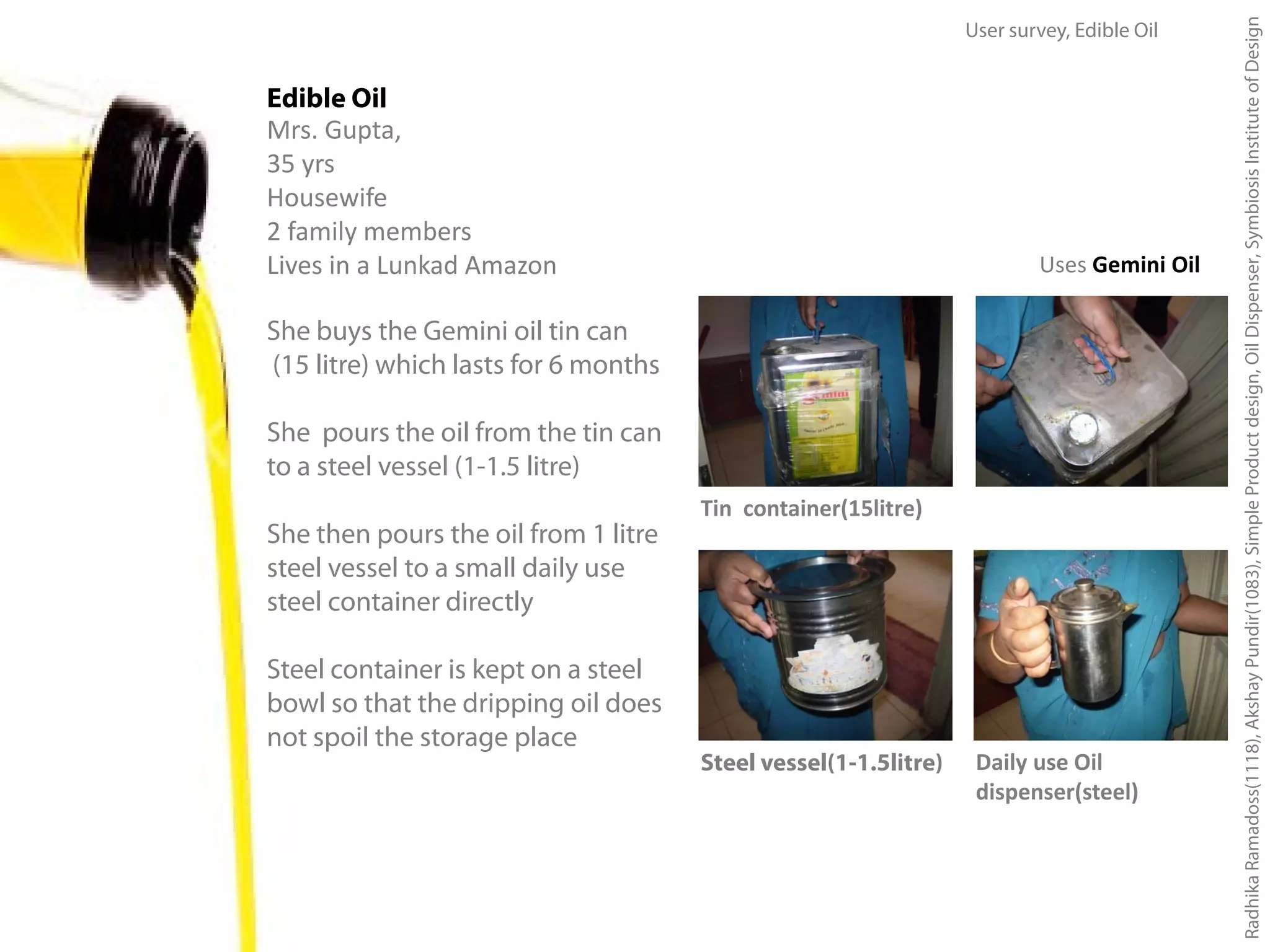 Simple Product Design oil dispenser | PDF