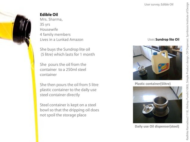 Simple Product Design oil dispenser | PDF
