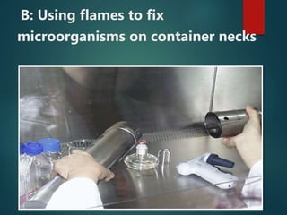 Aseptic Techniques and sterile handling in atc lab | PPTX