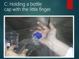 Aseptic Techniques and sterile handling in atc lab | PPTX
