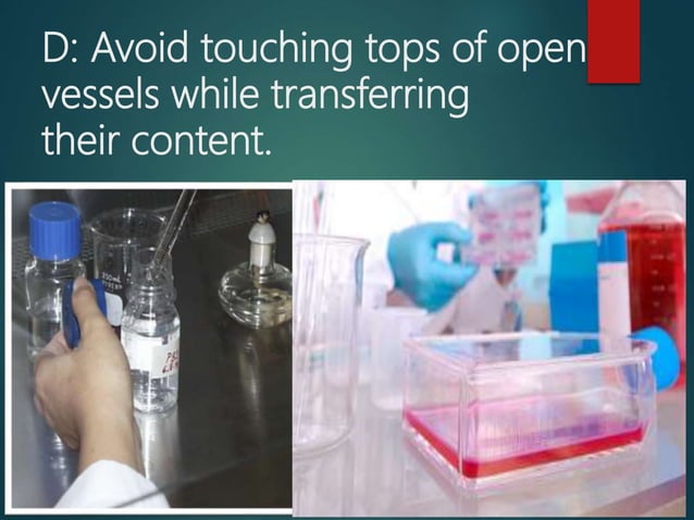 Aseptic Techniques and sterile handling in atc lab | PPTX