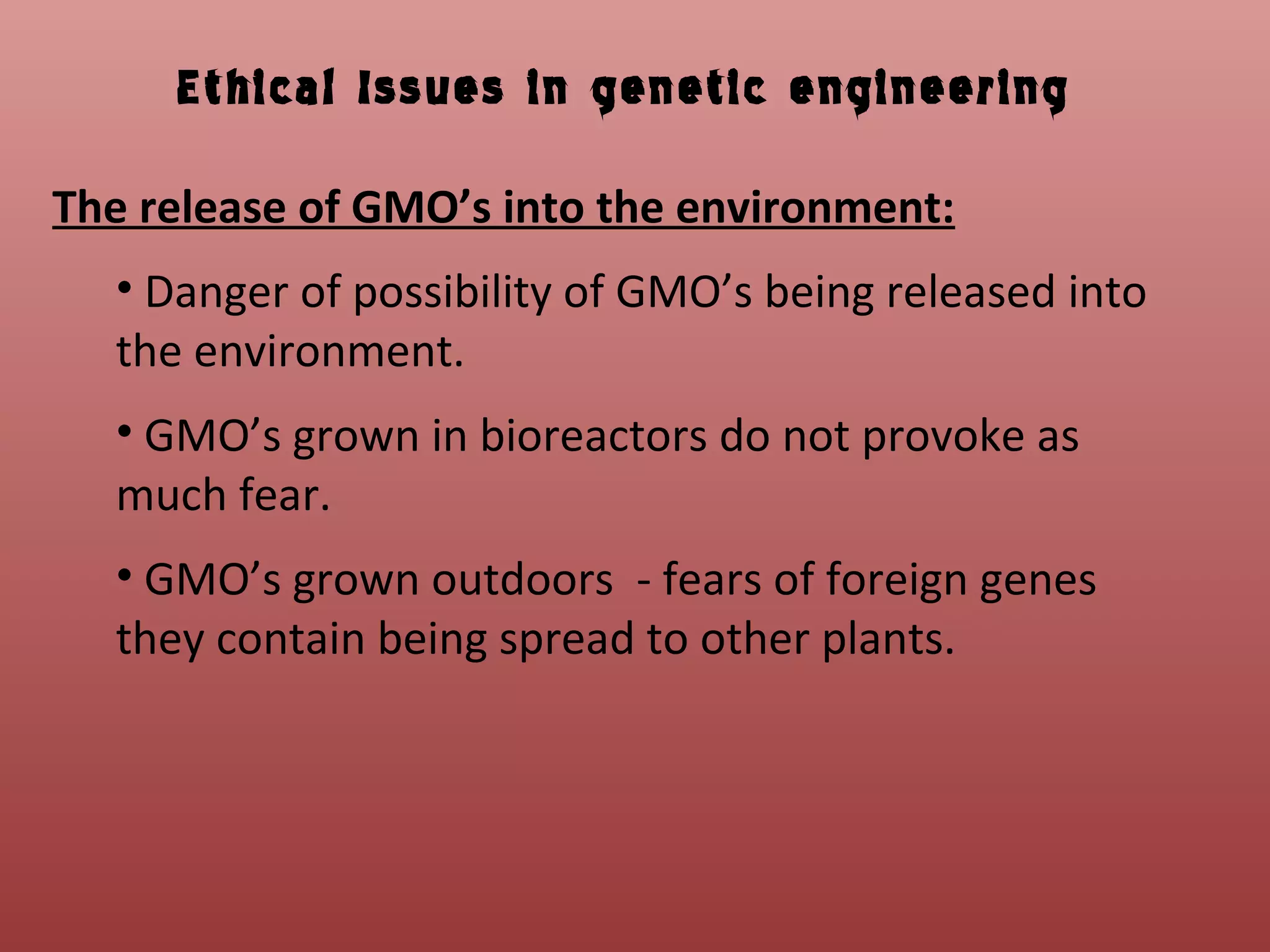 Genetic-engineering | PPT